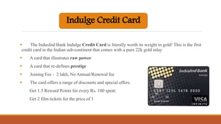 Indudind Creditcard | PPTX