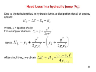 Hydraulic jump | PPT