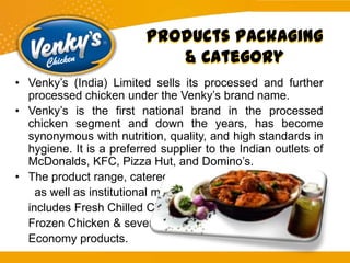 Venkys chicken | PPTX