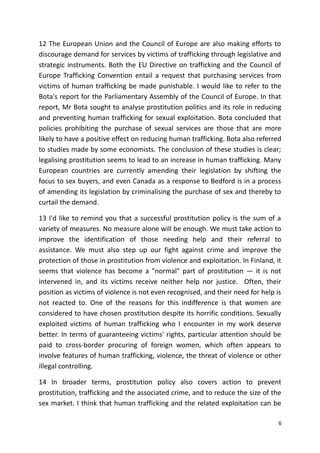 Venla roth (finland) @tackling human trafficking the role of ...