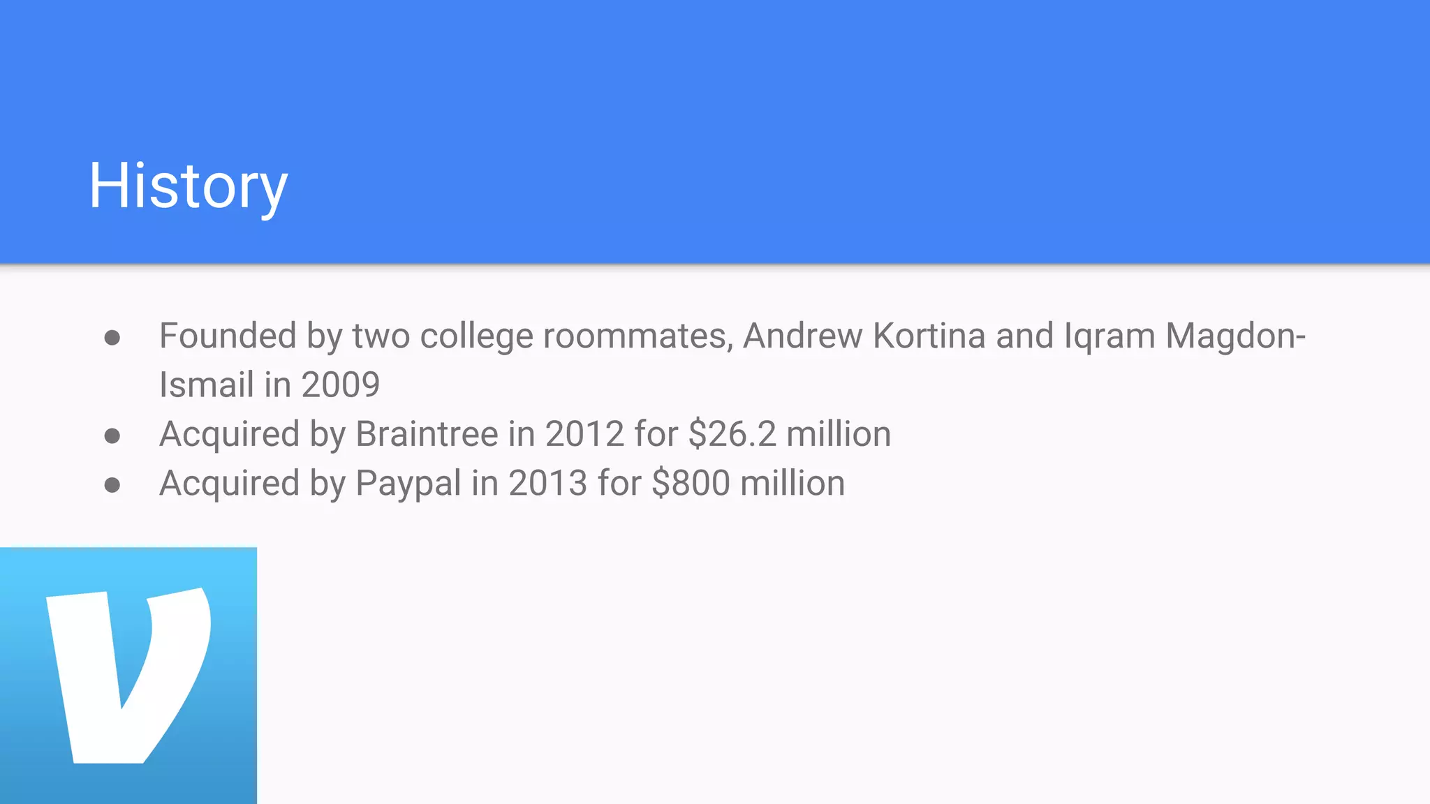 Venmo Presentation Sanjay Devireddy | PDF