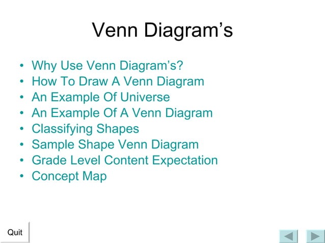 Venn Diagram Project | PPT