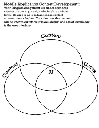 Venn diagram assignment | PDF