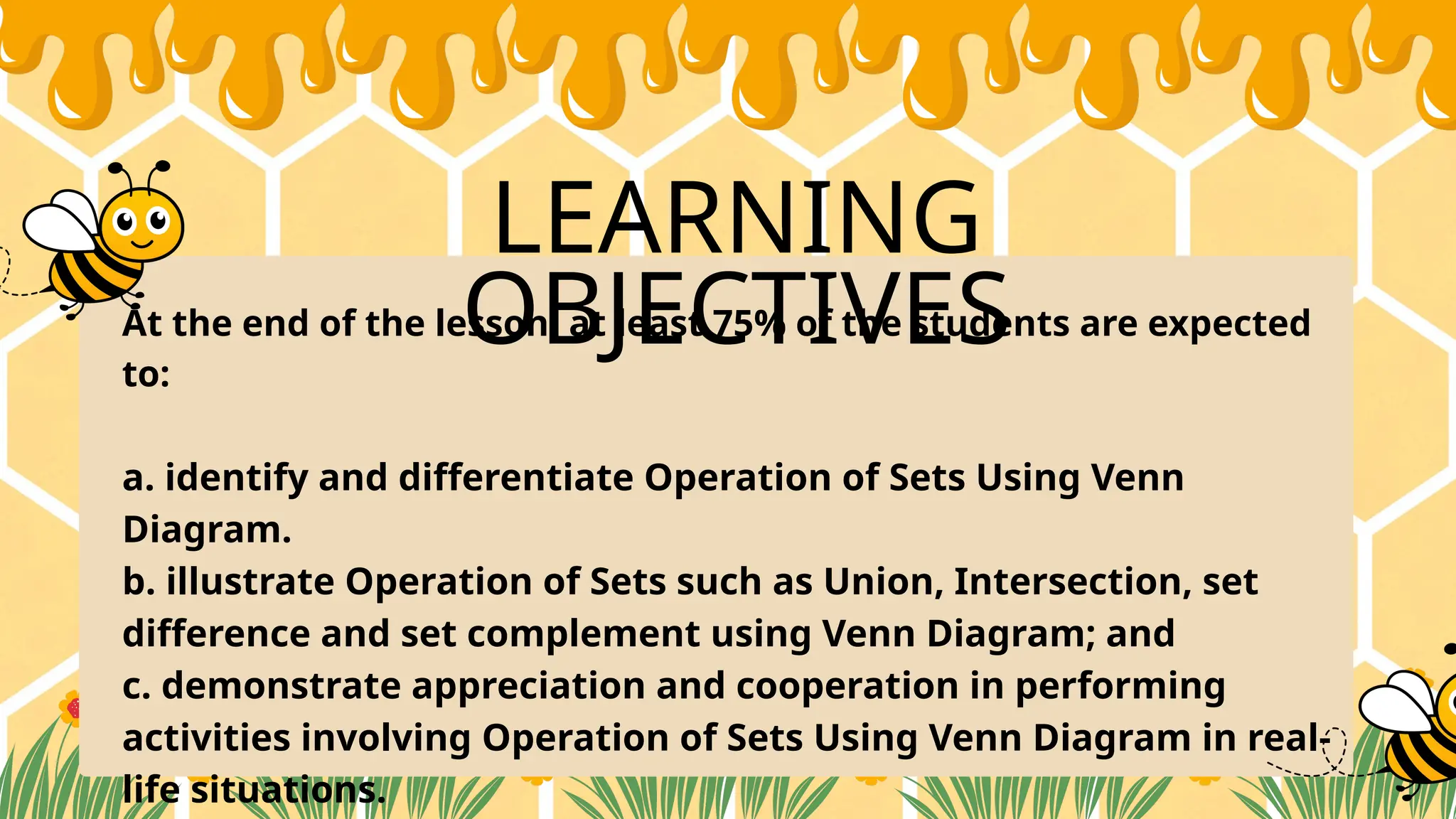 VENN DIAGRAM (SET OPERATION) GRADE 7.pptx
