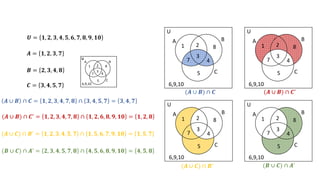 Venn diagrams 3 circles shading | PPTX