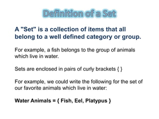 Venn Diagrams and Sets | PPTX