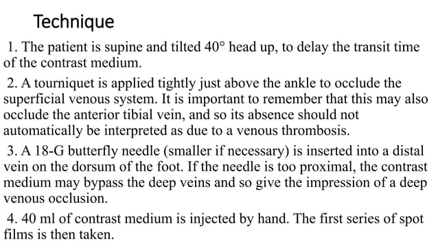 Venography | PPTX | Heart and Cardiovascular Diseases | Diseases and ...