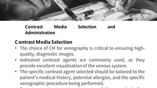 VENOGRAPHY PROCEDURE,introduction to venography | PDF