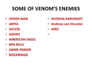Venom | PPTX