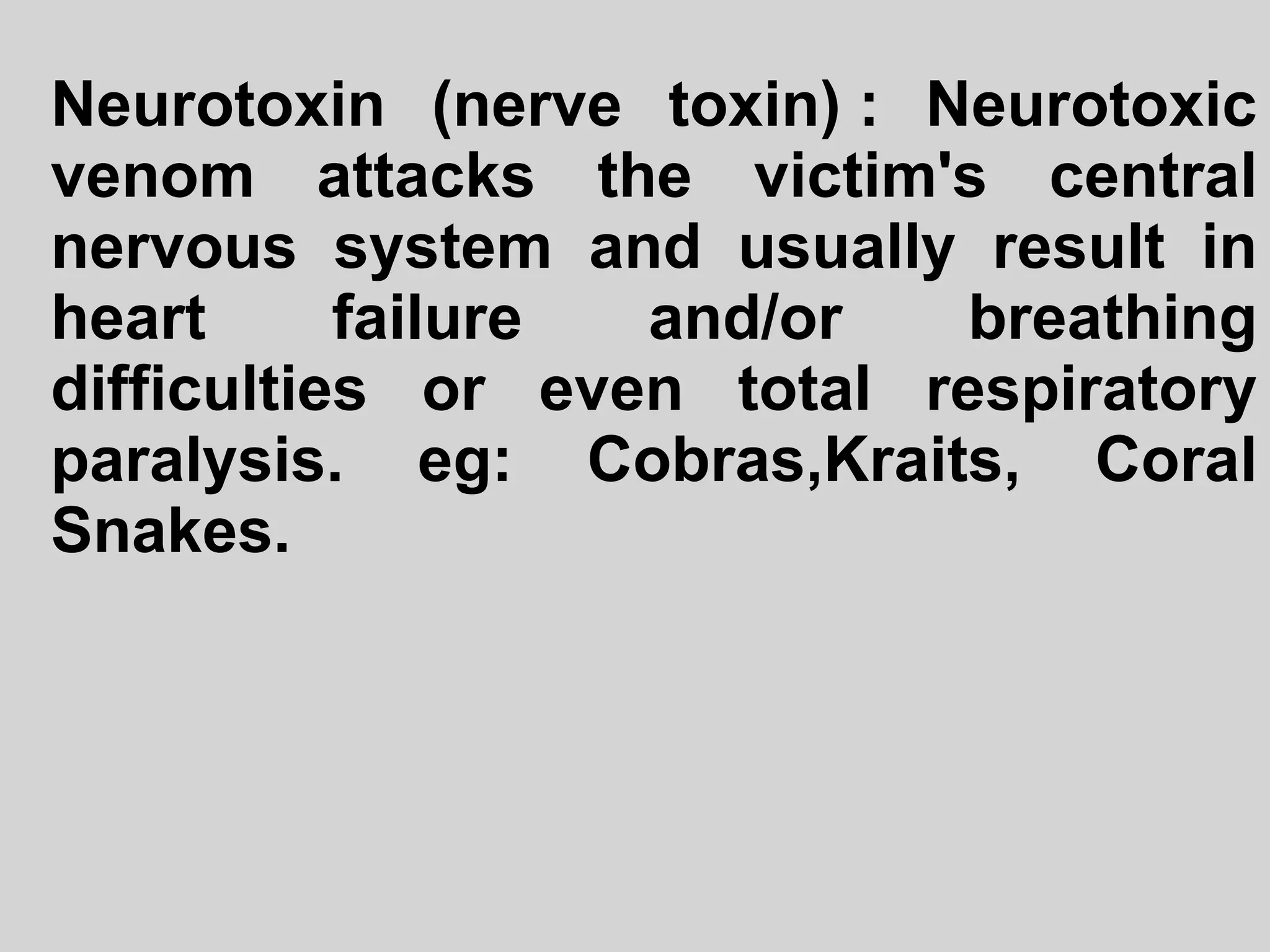 Venomous snakes | PPT