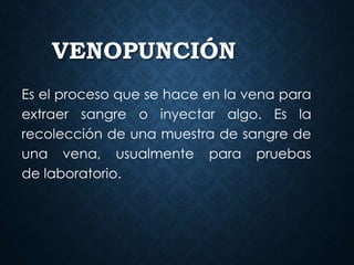Venopunción lic melara. | PPT
