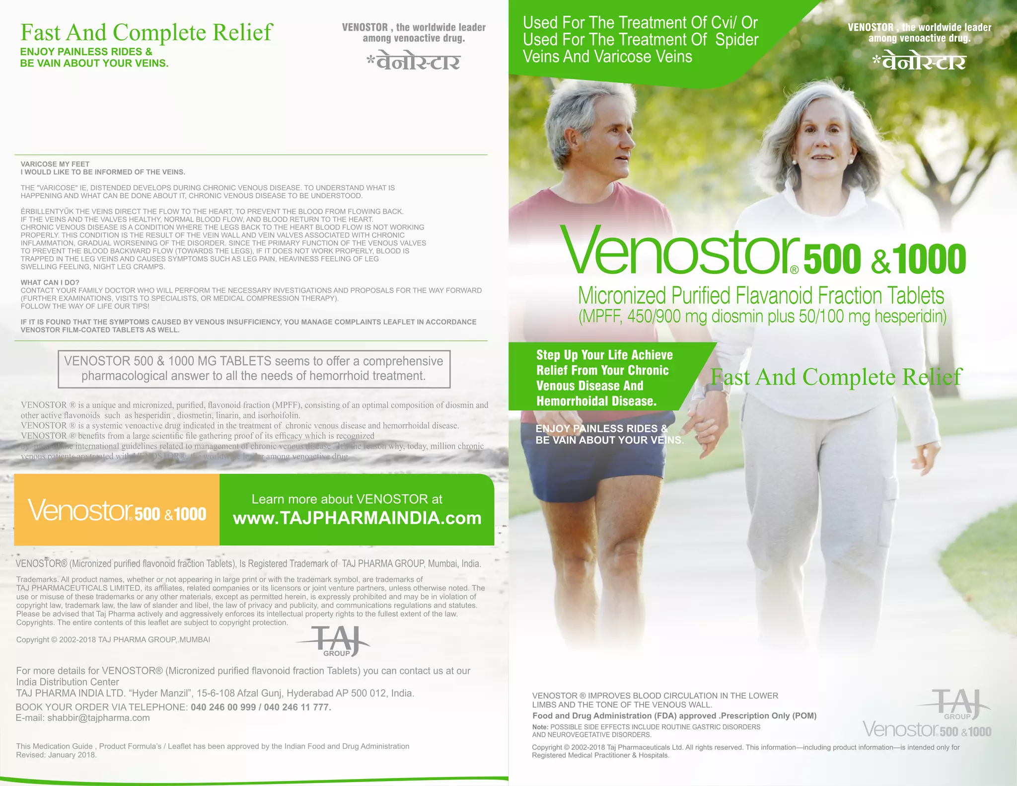 Venostor - 500 venostor price venostar 500 venostor tablet daflon 500 ...
