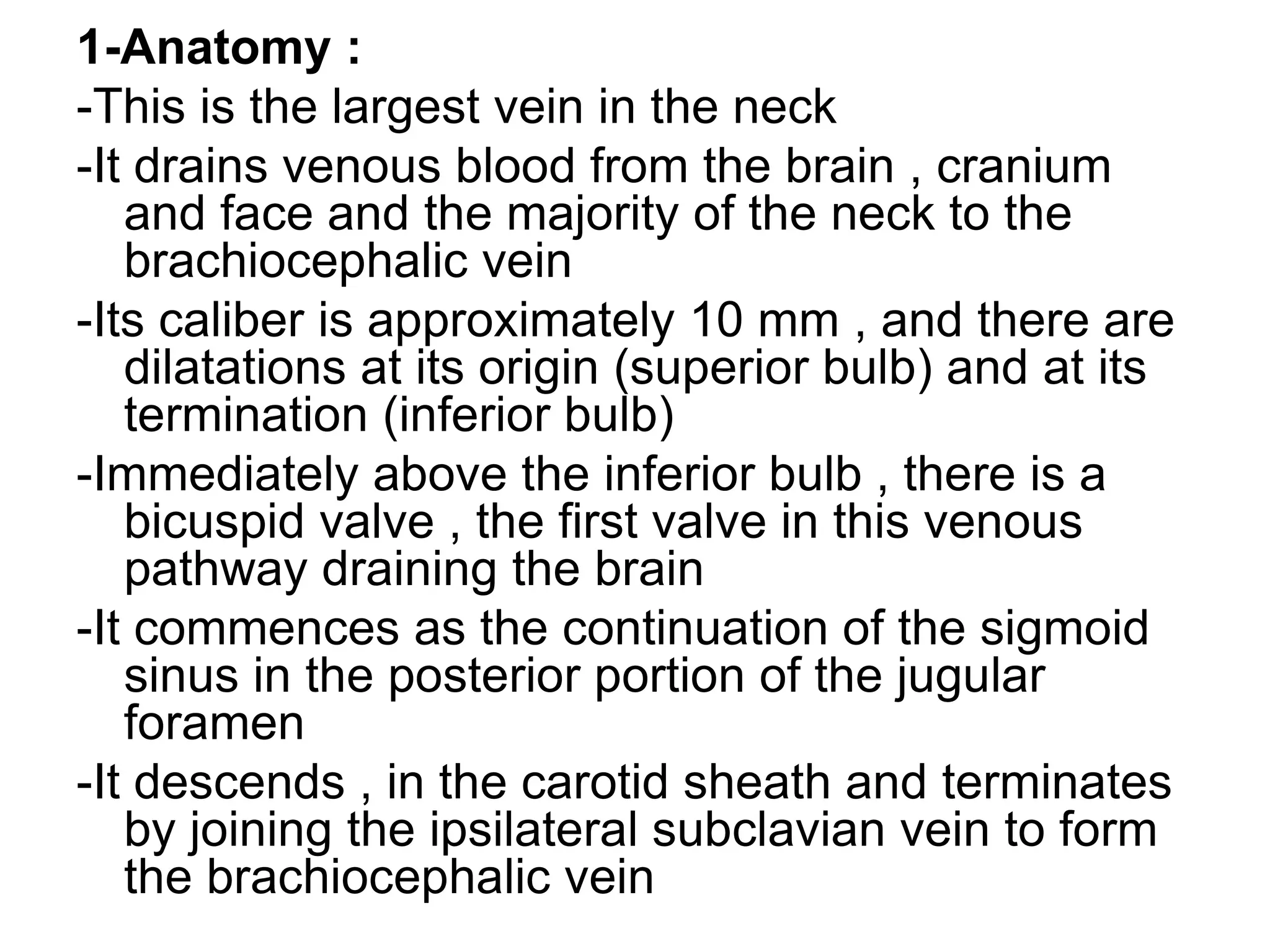 Cerebral Venous anatomy | PPT