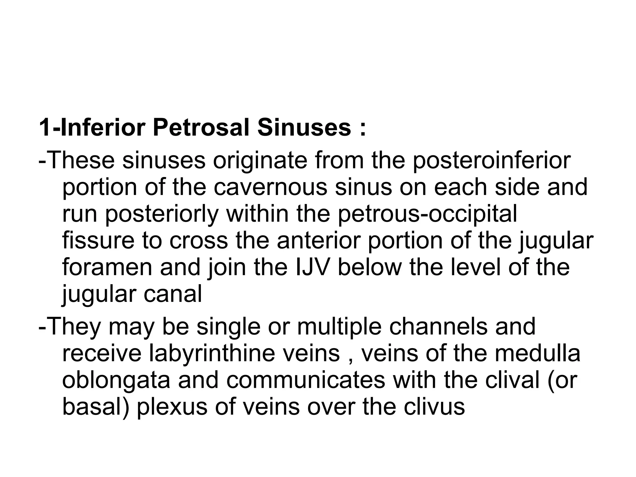 Cerebral Venous anatomy | PPT