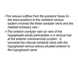 Cerebral Venous anatomy | PPT