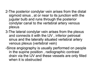 Cerebral Venous anatomy | PPT