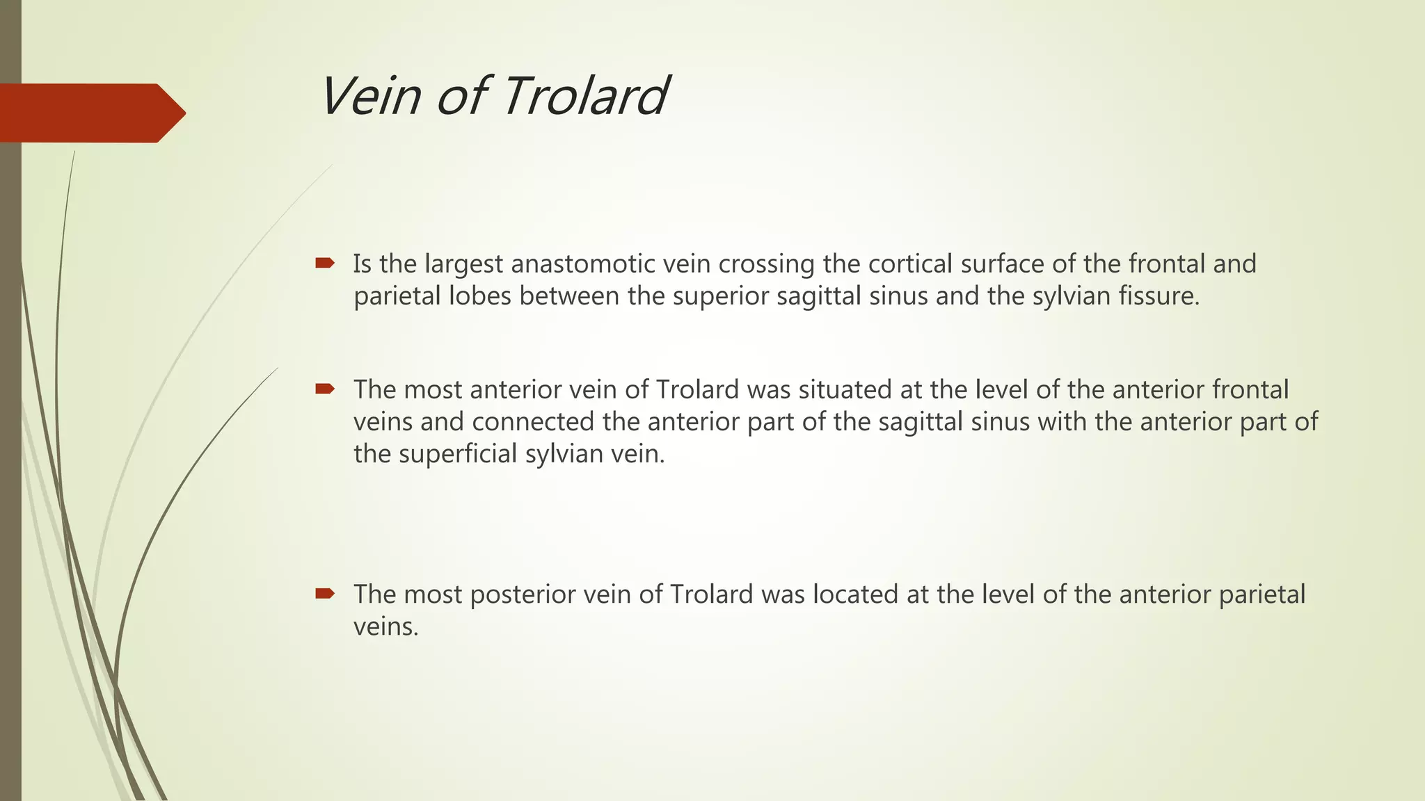 Venous anatomy of the brain | PPTX