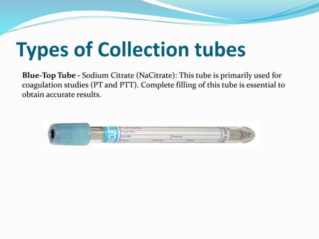 Venous blood coolection | PPT