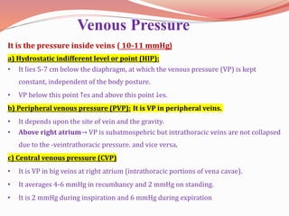 Venous circulation | PPT