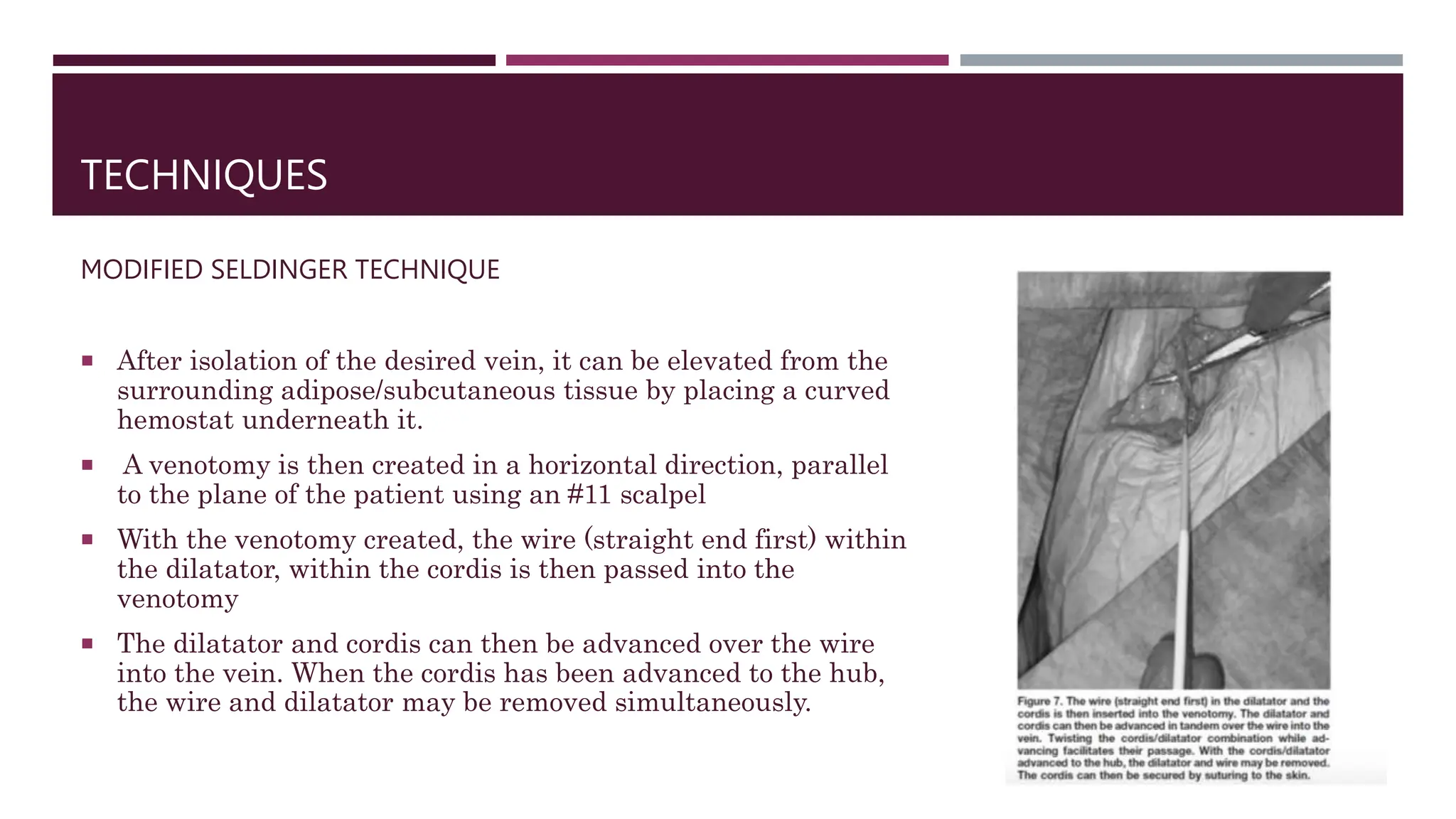 VENOUS CUT DOWN Procedure ppt presntation | PPTX