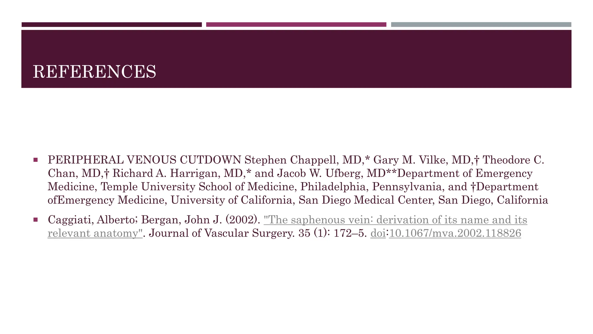 VENOUS CUT DOWN Procedure ppt presntation | PPTX