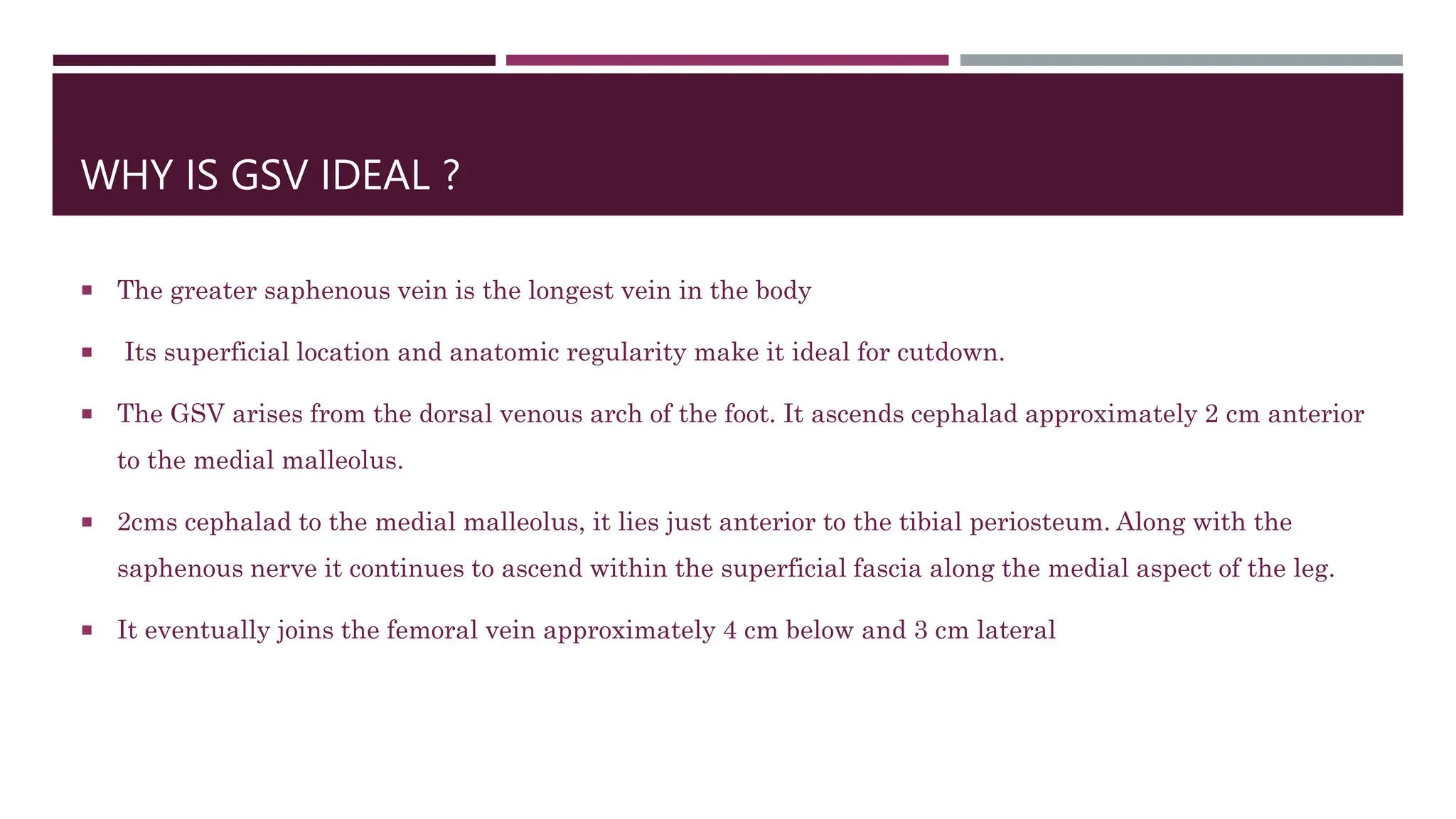 VENOUS CUT DOWN Procedure ppt presntation | PPTX