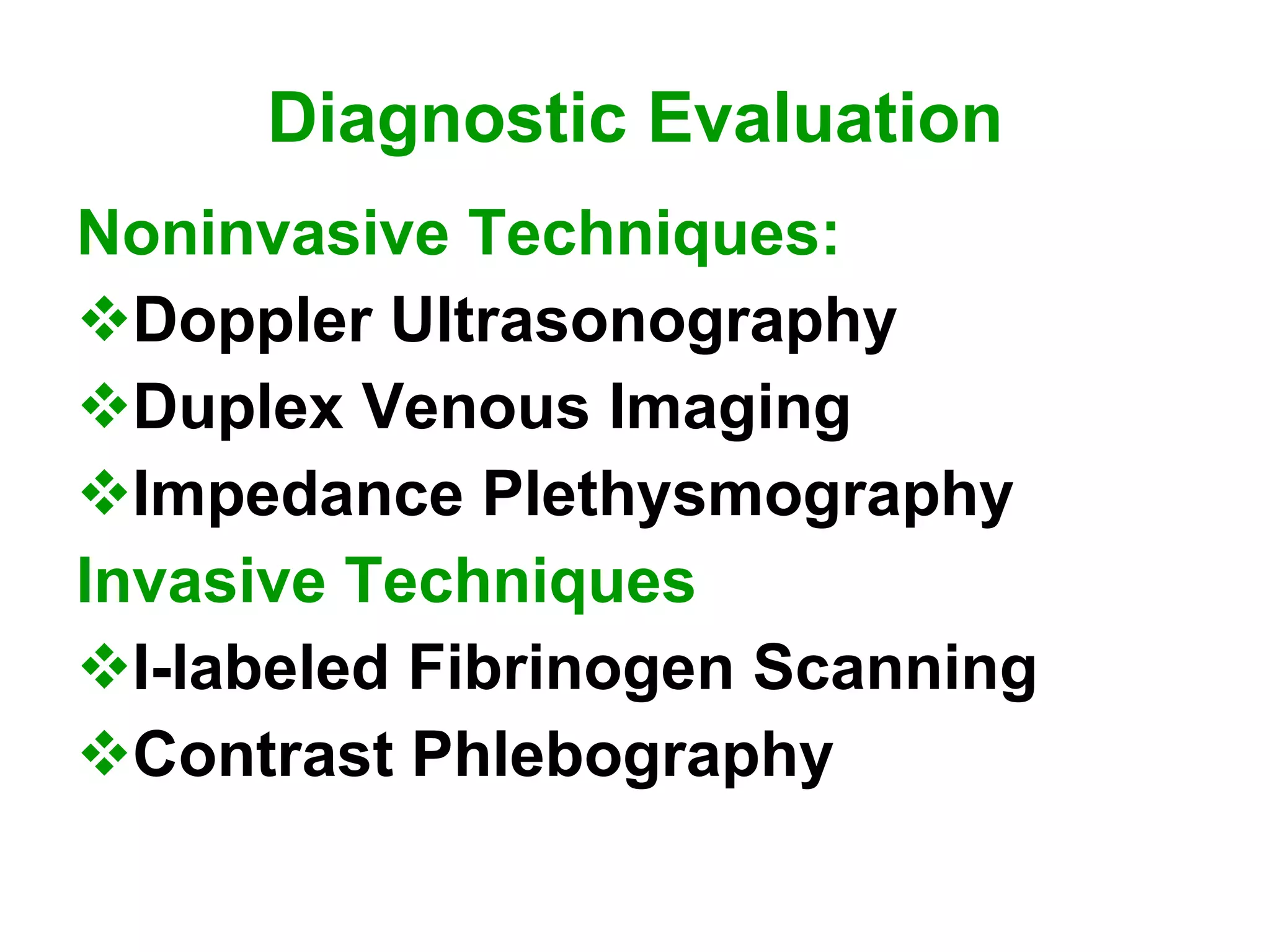Venous Disorders | PPT