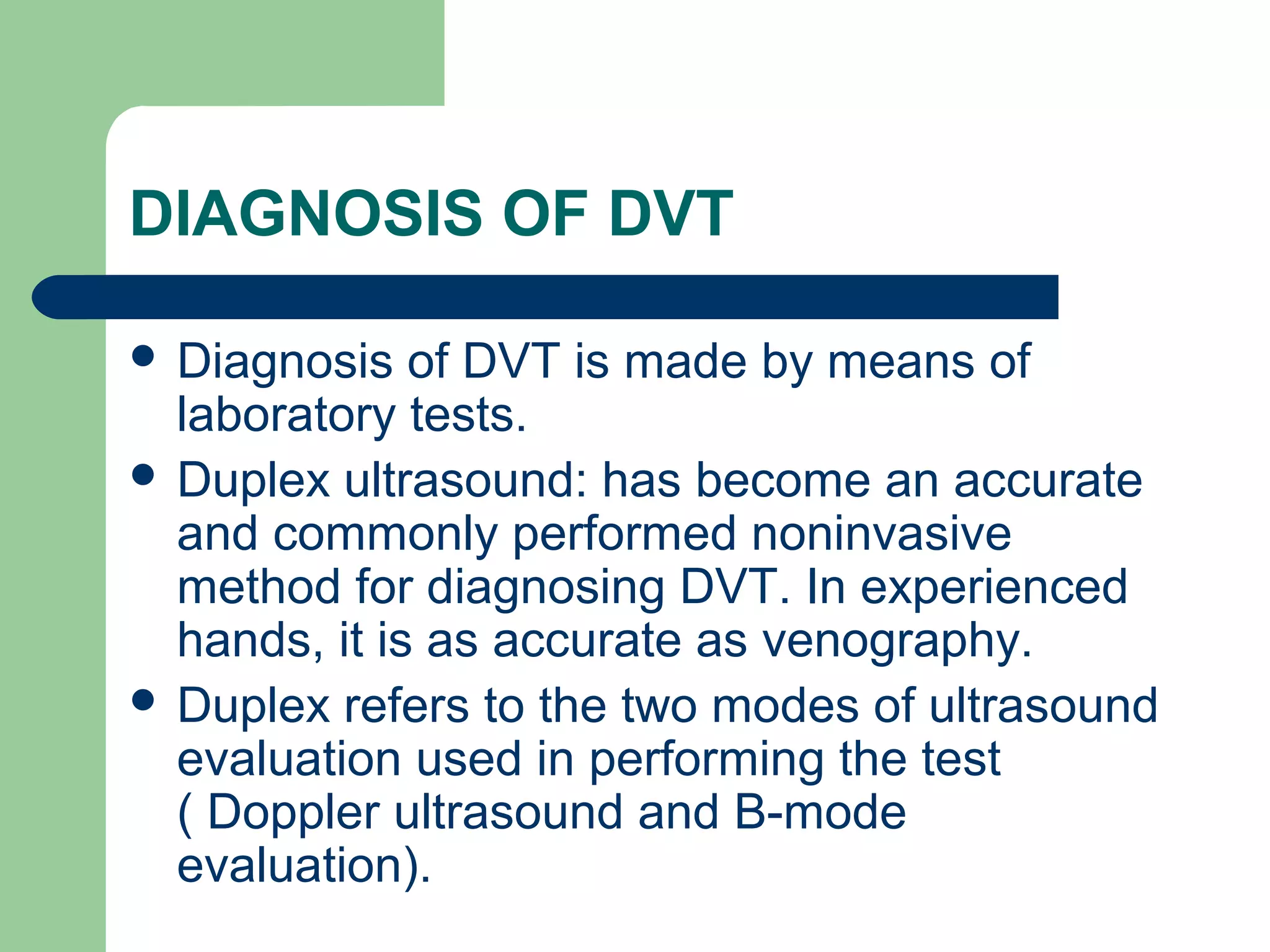 Venous Disorders | PPT