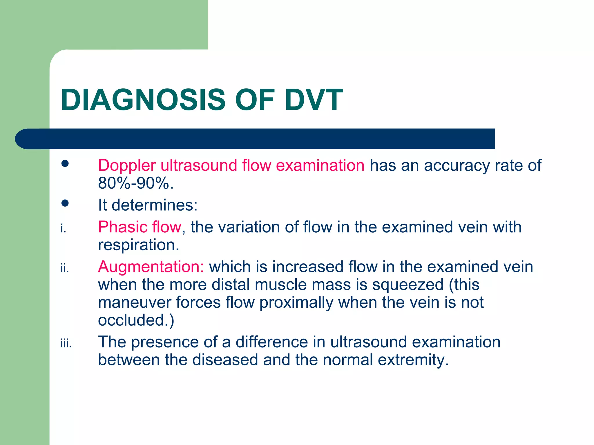 Venous Disorders | PPT