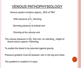 VENOUS DISORDERS AND MANAGMENT 4400.pptx