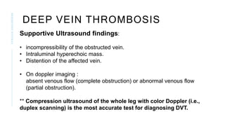 Venous disorders of the lower limbs, general surgery | PPTX