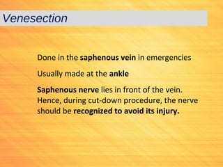 Lower limb exclusive: Venous and lymphatic drainage | PPT