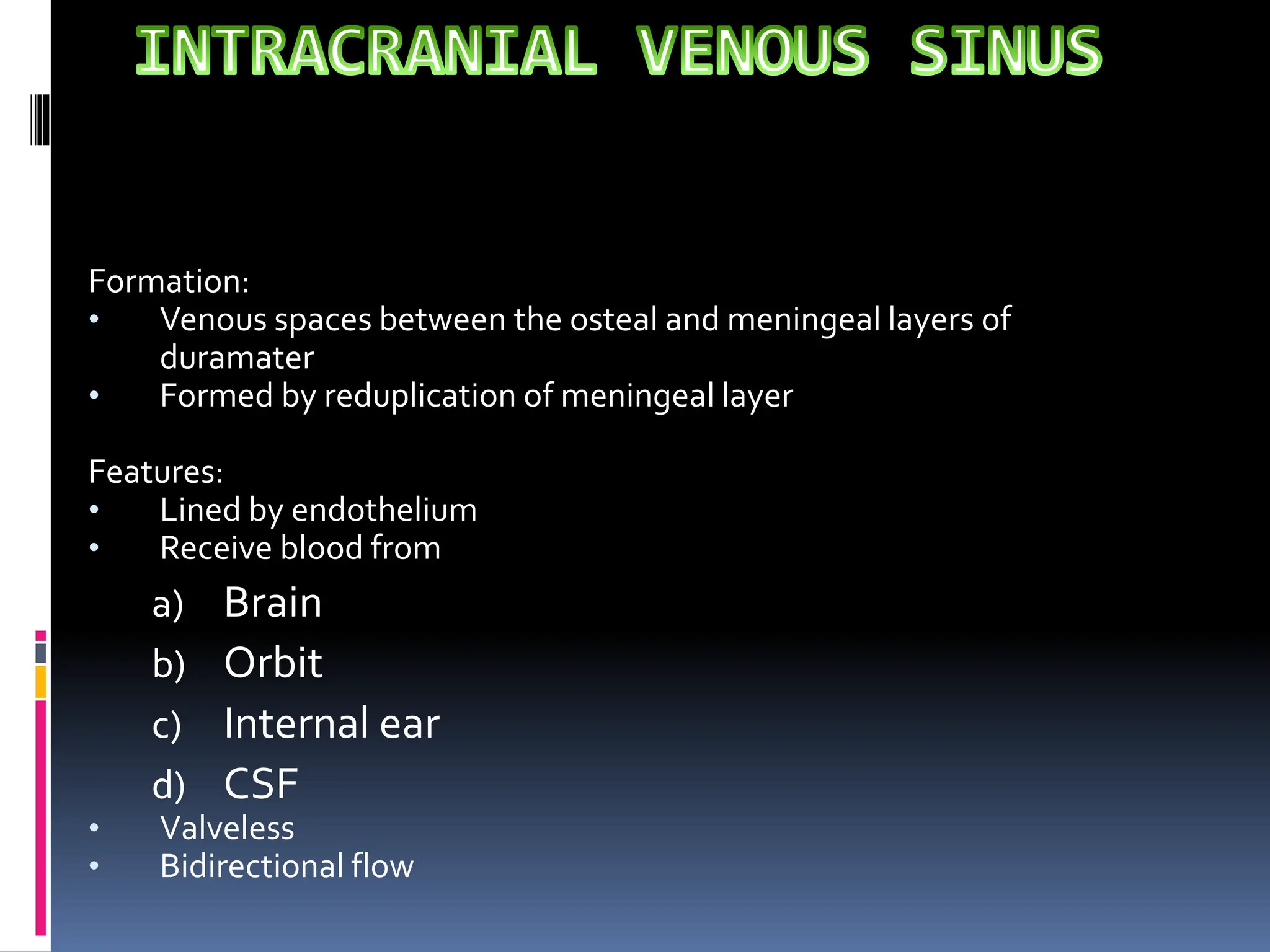 VENOUS DRAINAGE OF FACE.pptx