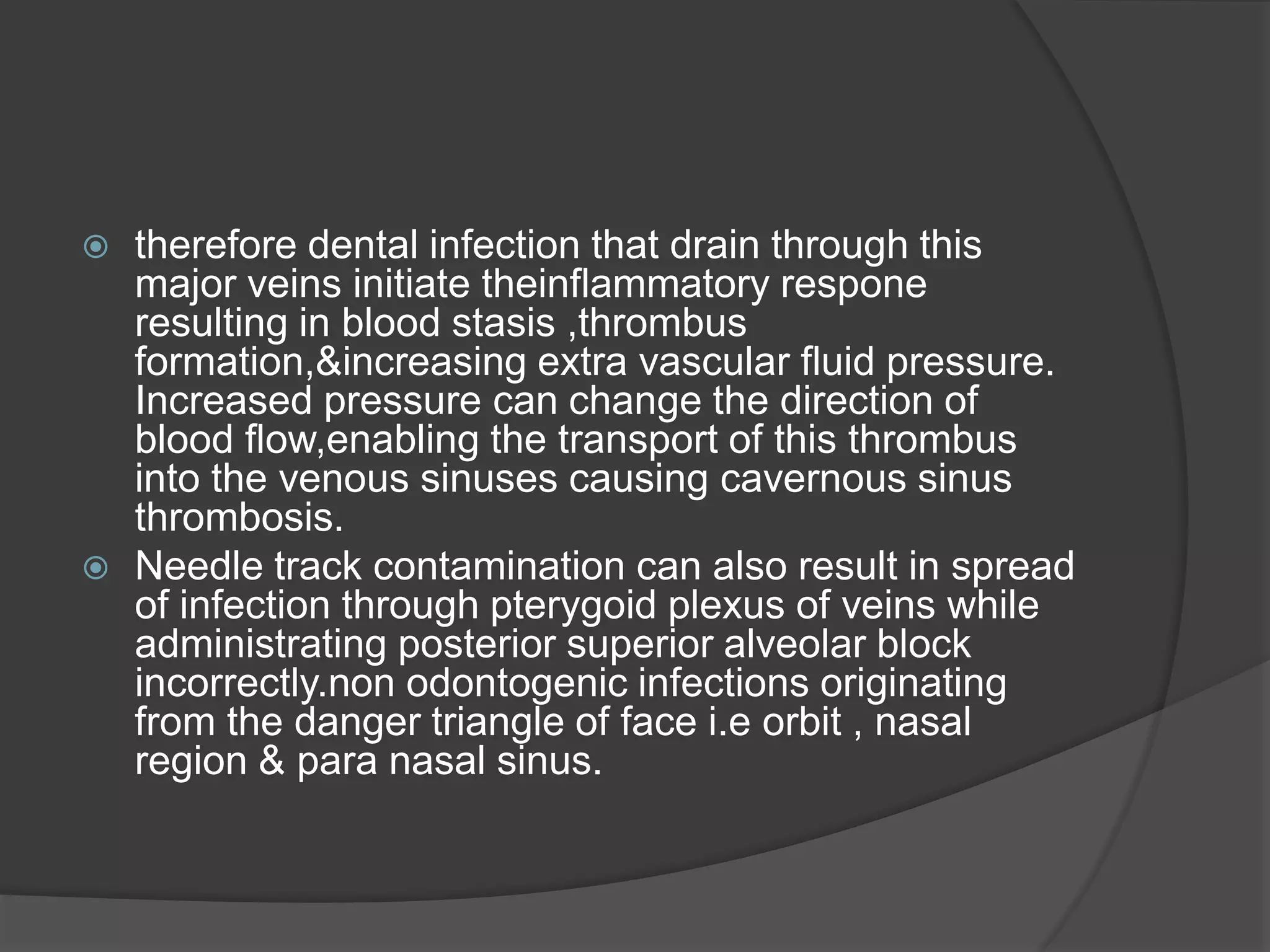 Venous drainage of head , neck and face | PPTX