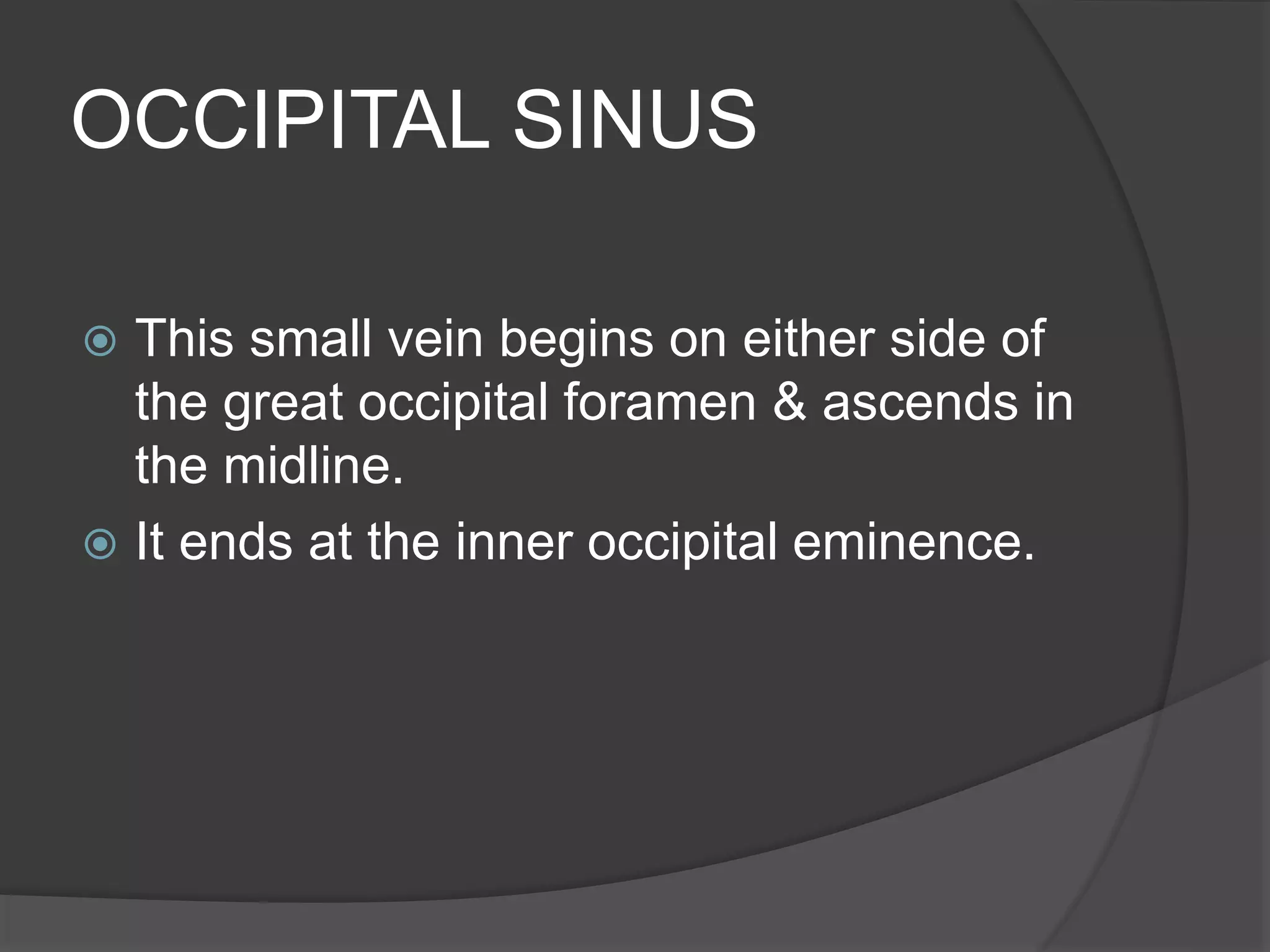 Venous drainage of head , neck and face | PPTX