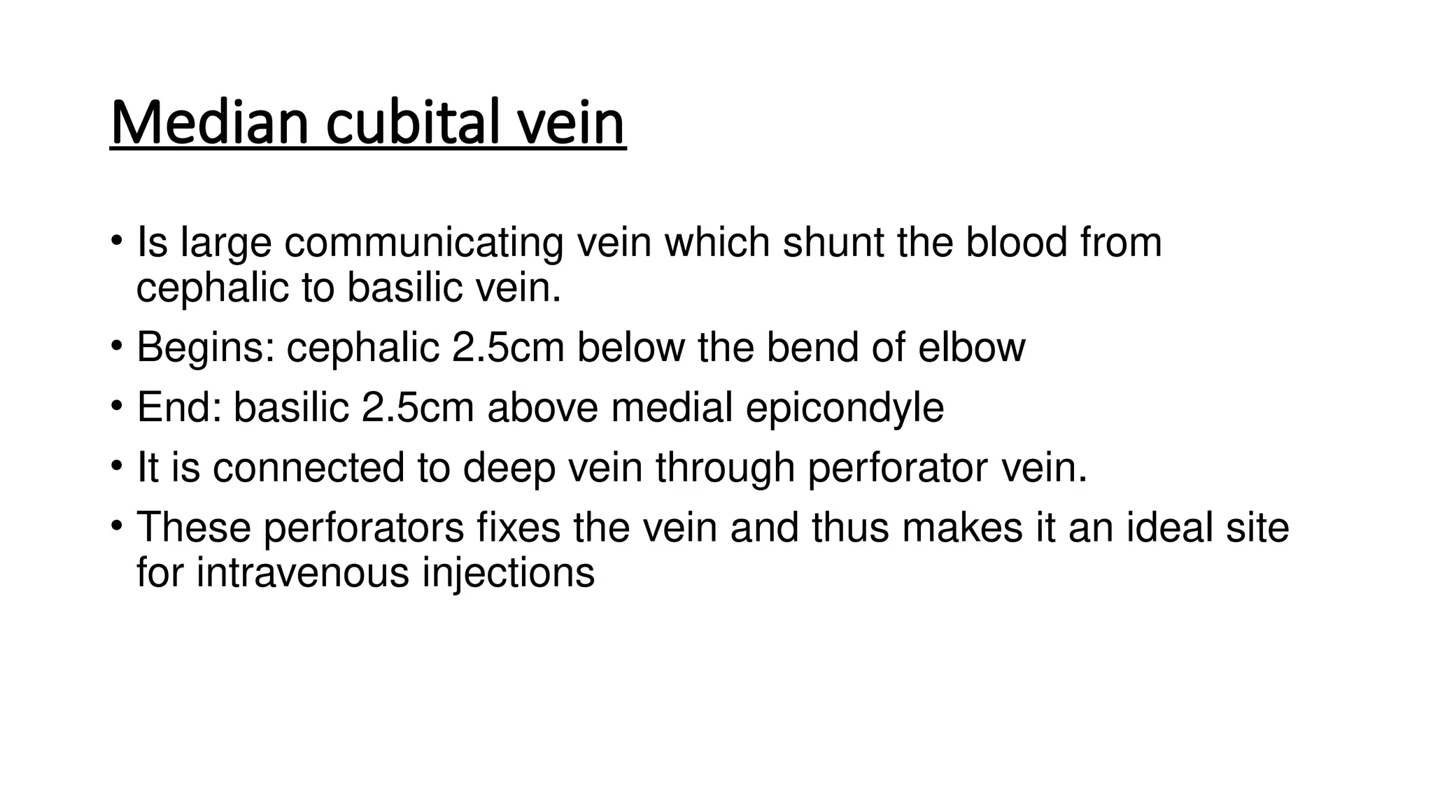 venous drainage of upper limb presentation | PPTX