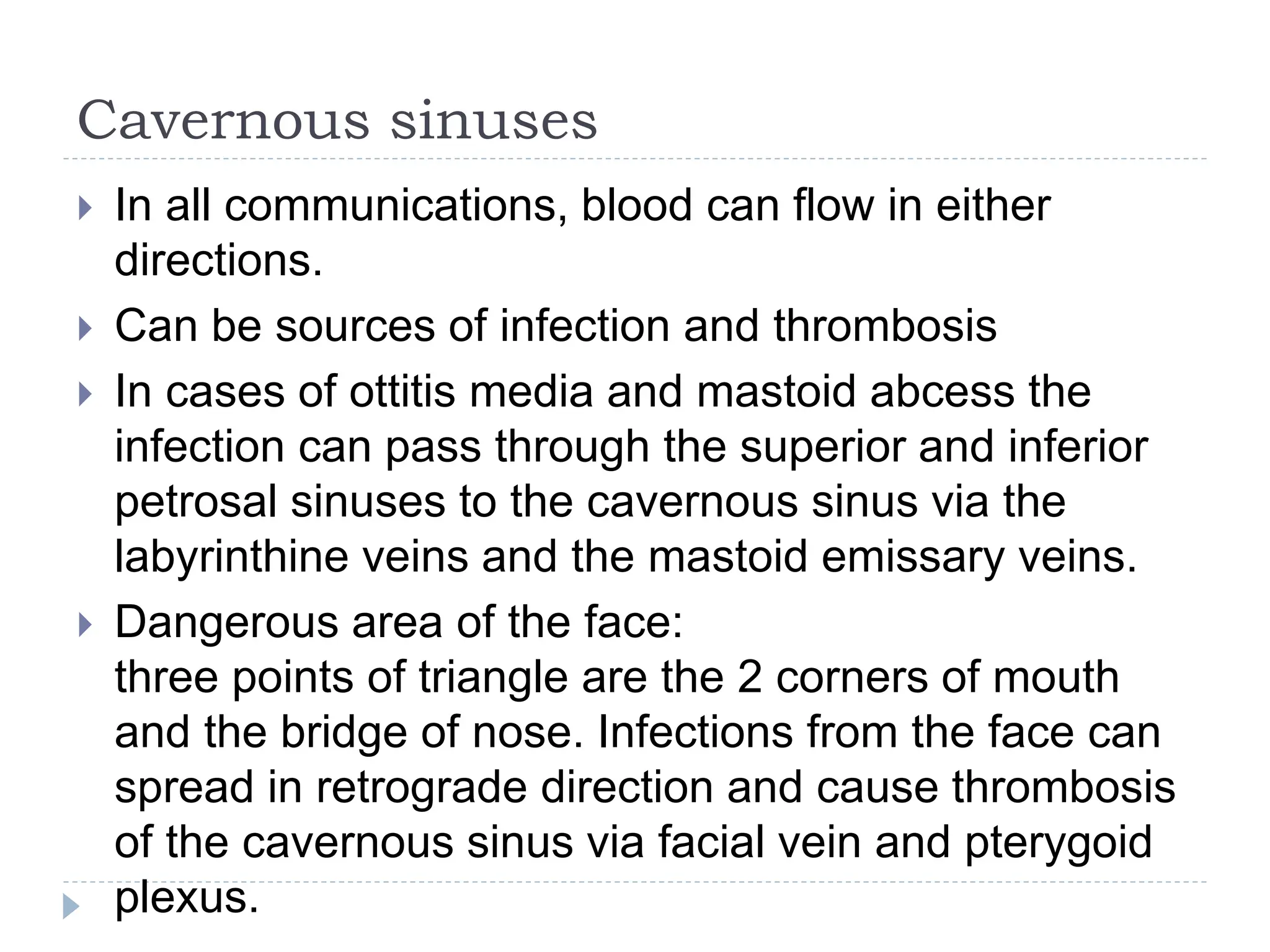 Venous Drainage of the Brain Presentation pptx | PPTX