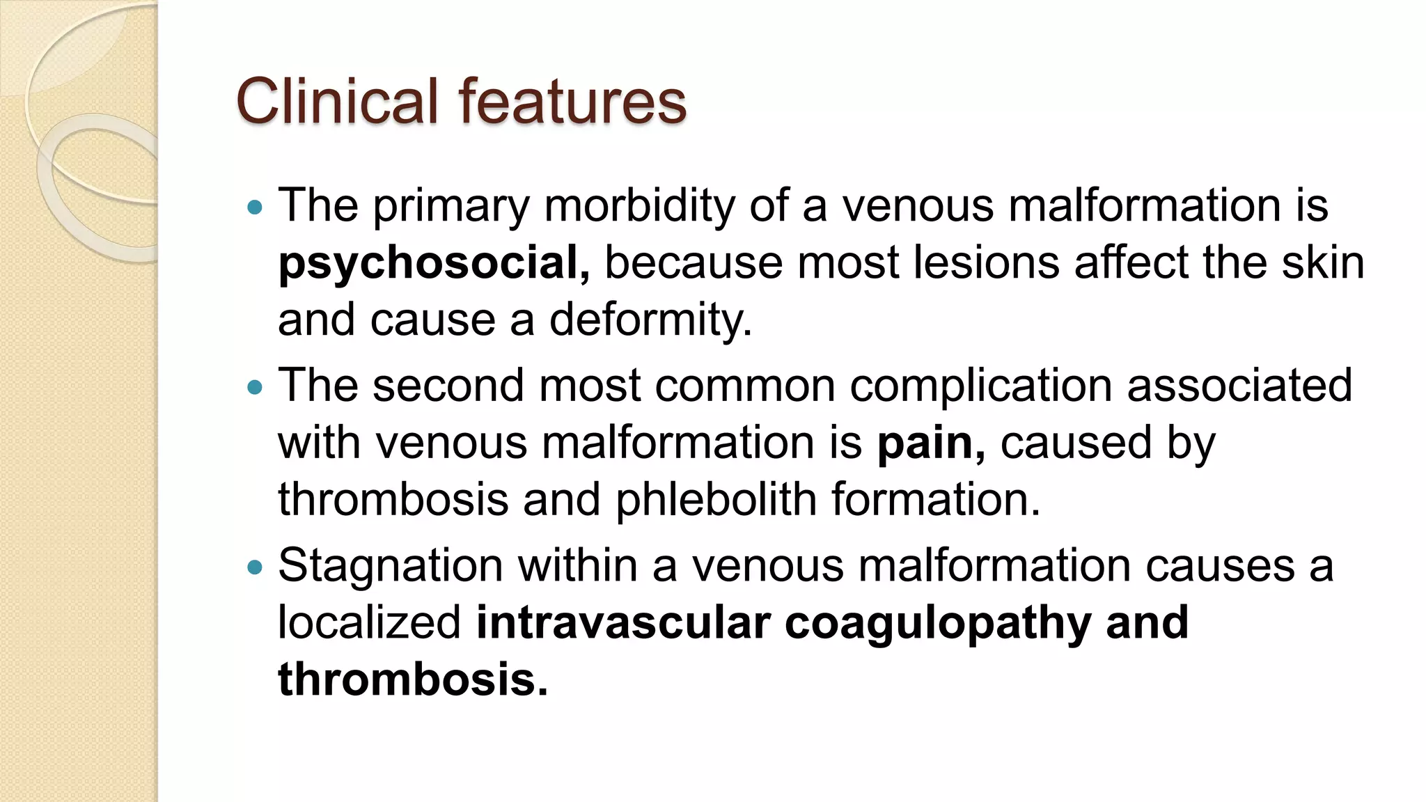 Venous malformation hand | PPTX