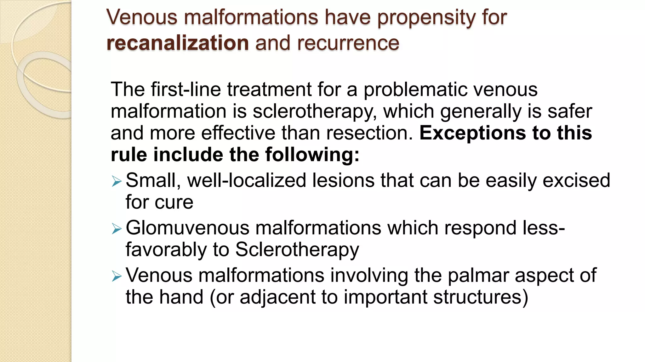 Venous malformation hand | PPTX