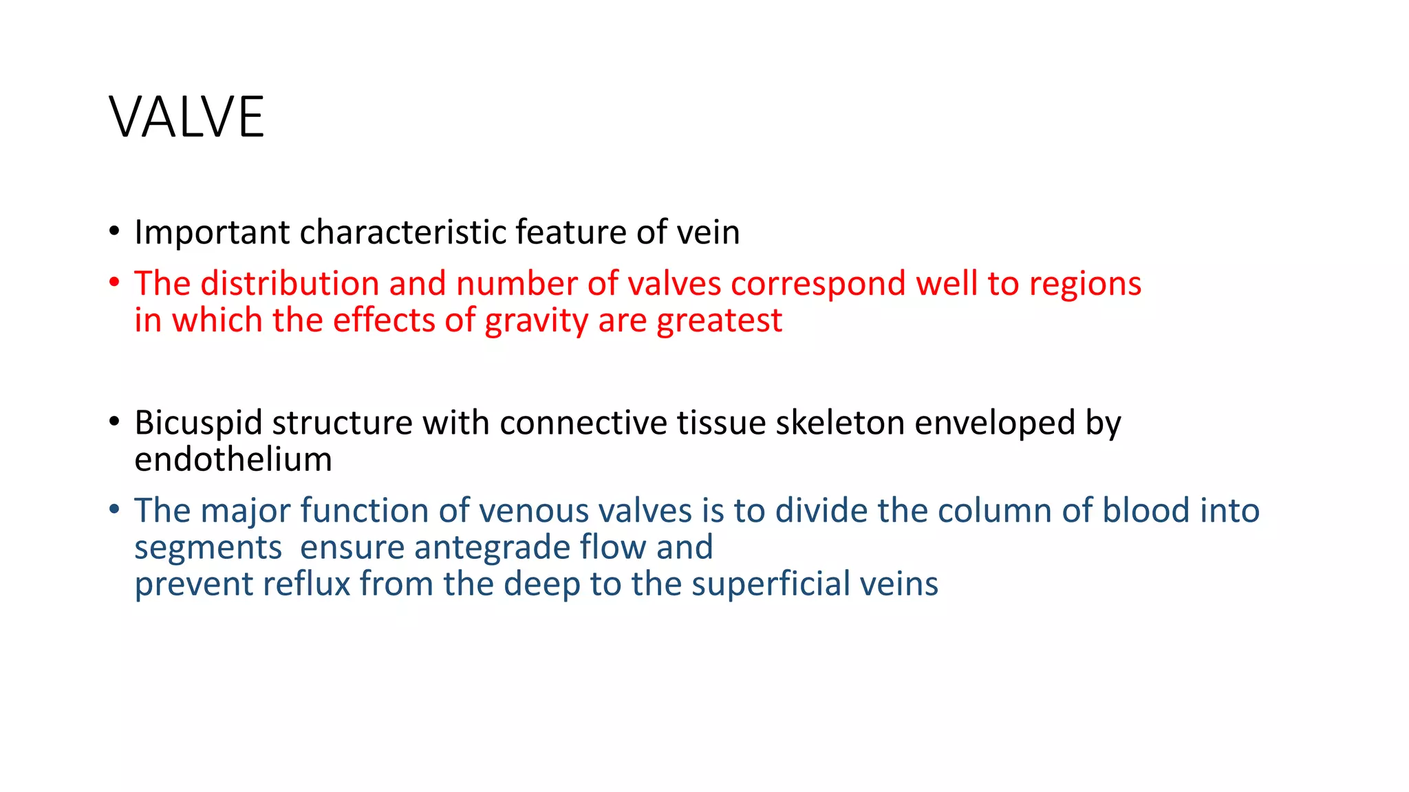 Venous pathophysiology | PPTX