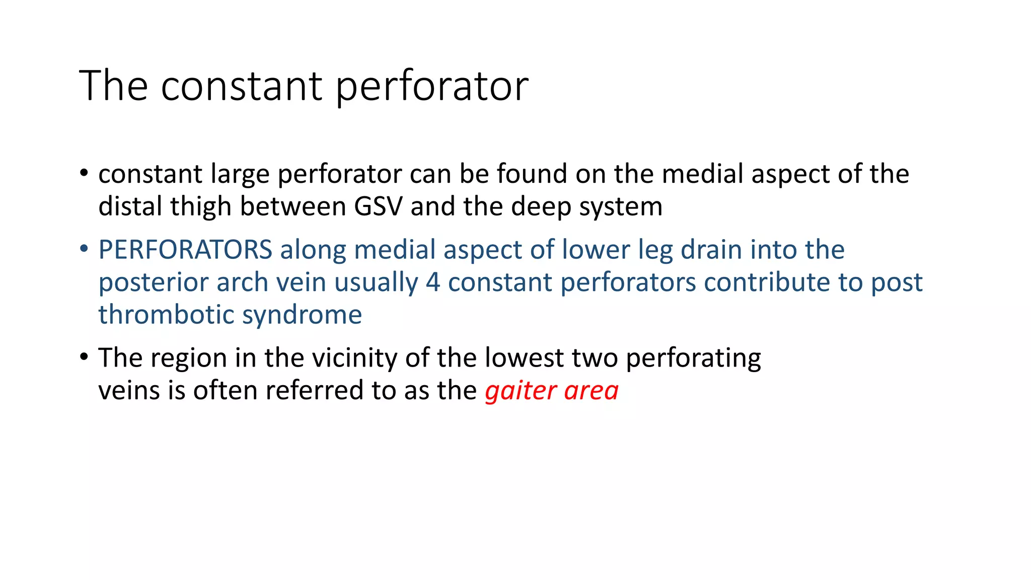 Venous pathophysiology | PPTX