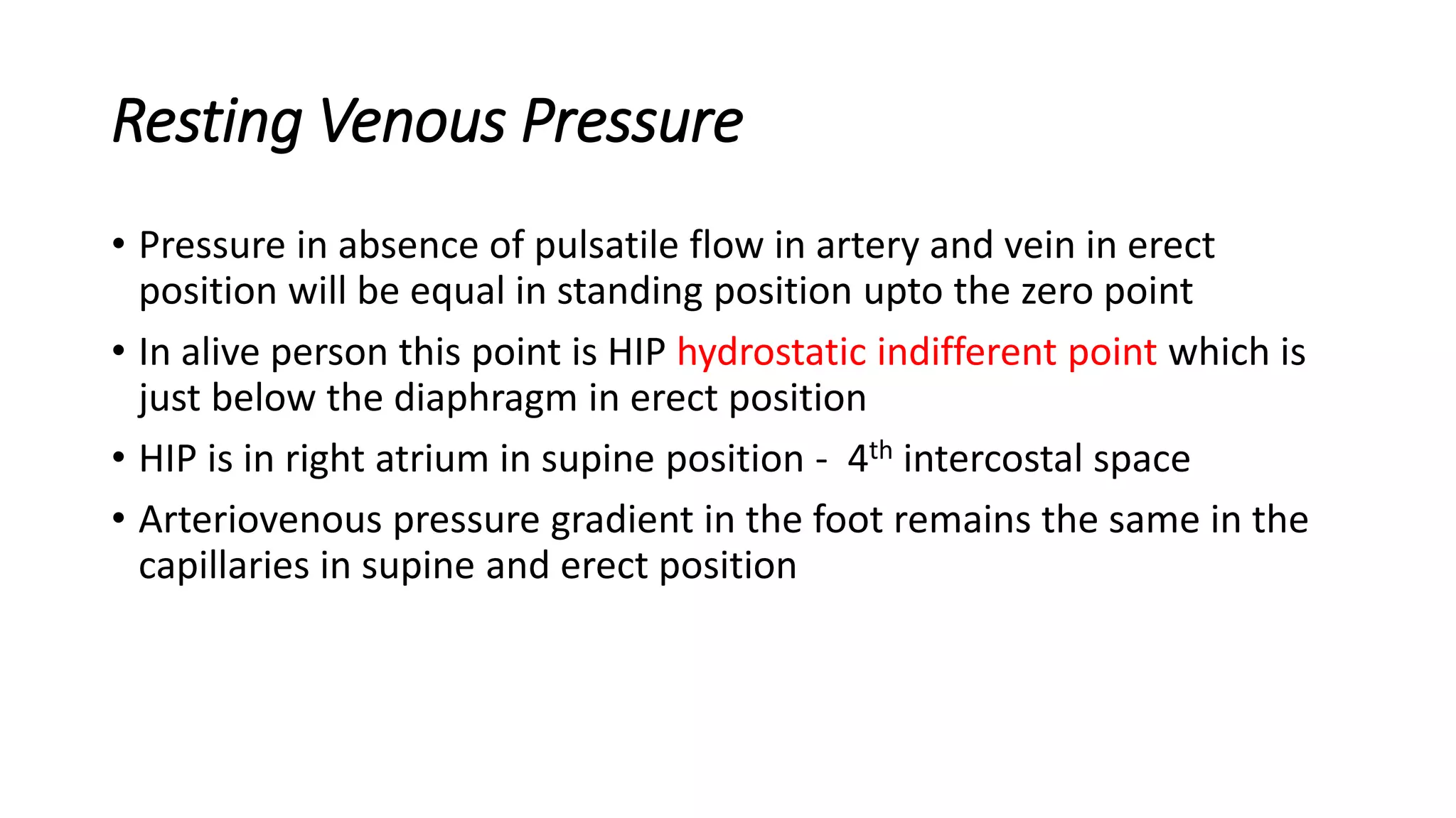 Venous pathophysiology | PPTX