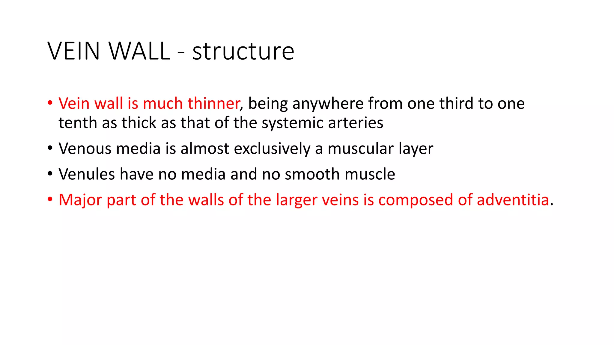 Venous pathophysiology | PPTX