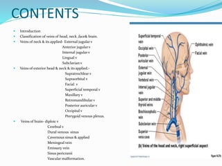 Venous supply of head, neck and face | PPTX