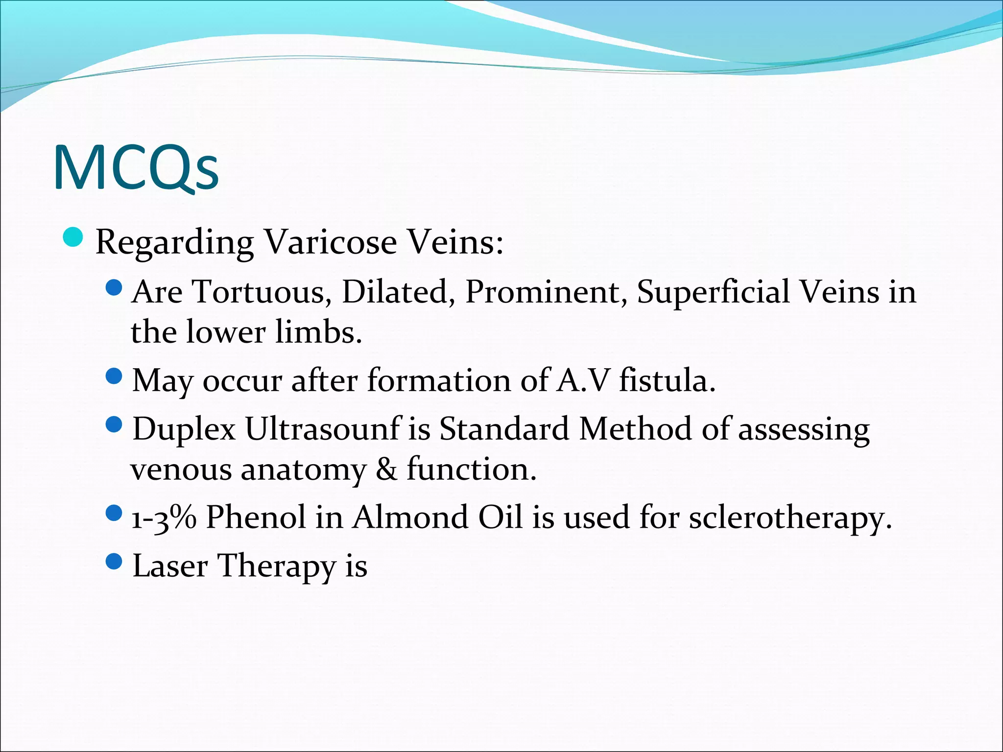 Venous system final year mbbs lecture | PPT
