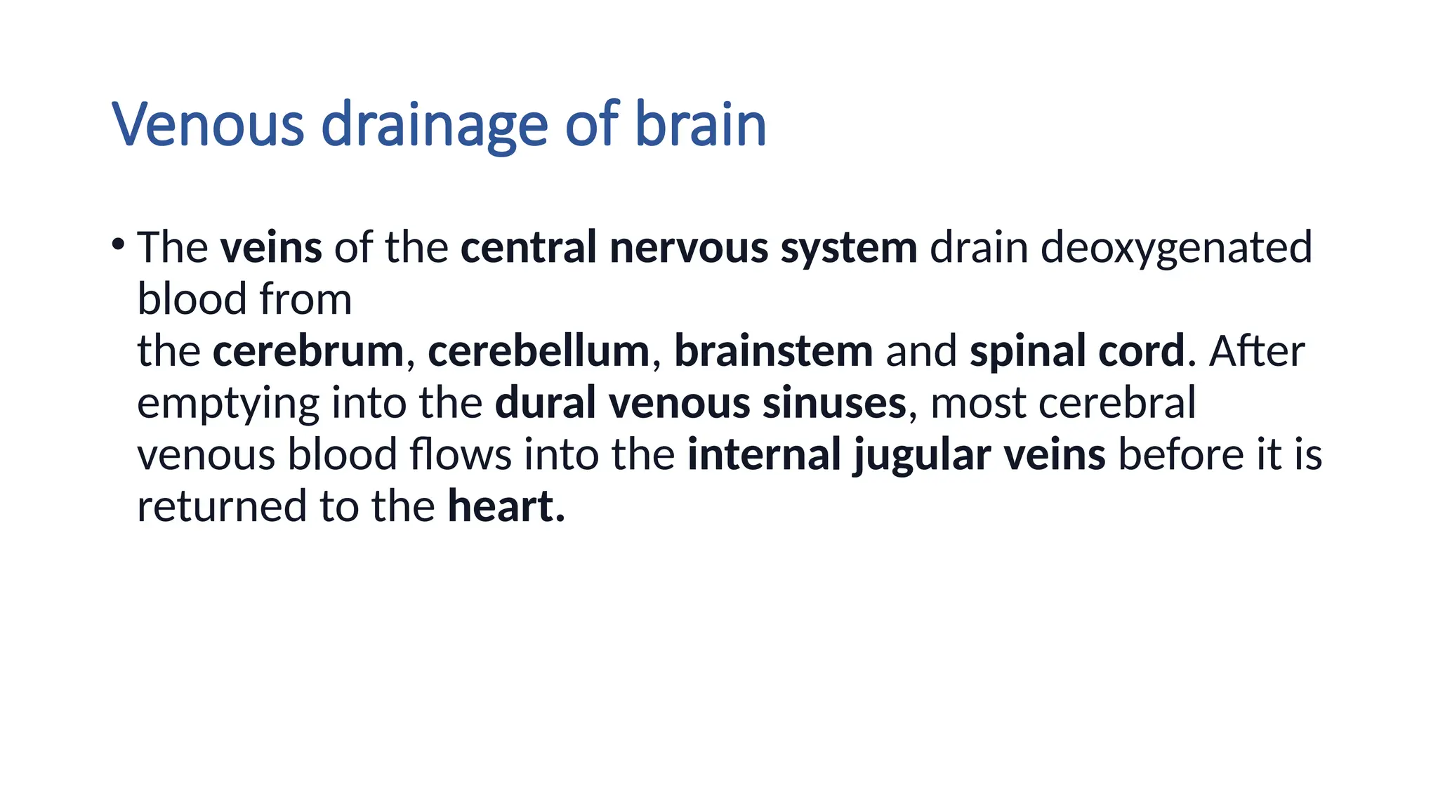 Venous System of Brain lecture by professor Dr. Sukriti Das 2023.pptx