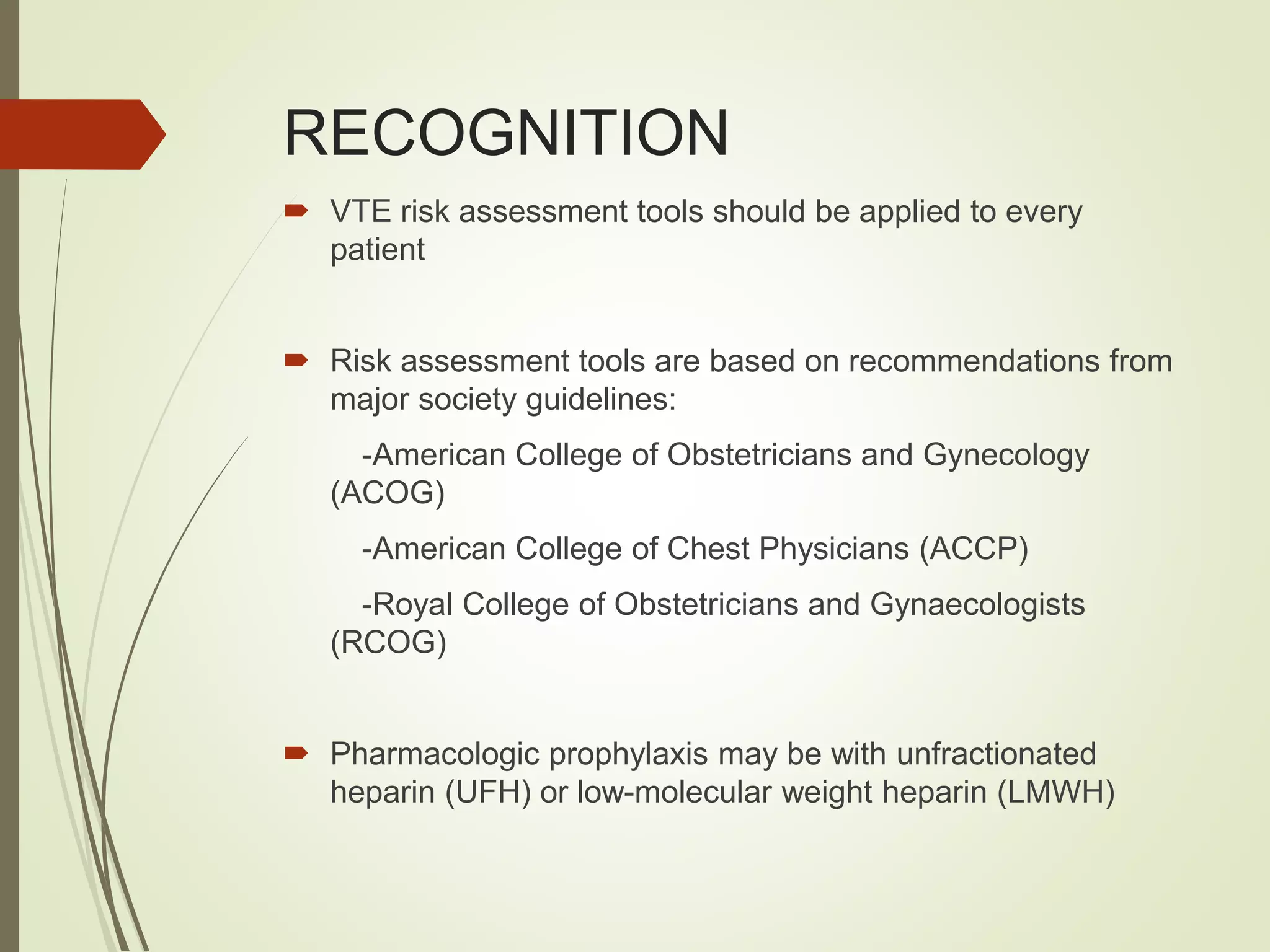 Venous thromboembolism | PPTX