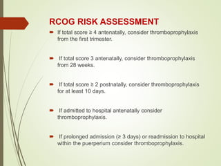Venous thromboembolism | PPTX