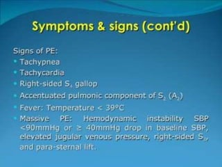 Venous thrombo embolism | PPTX