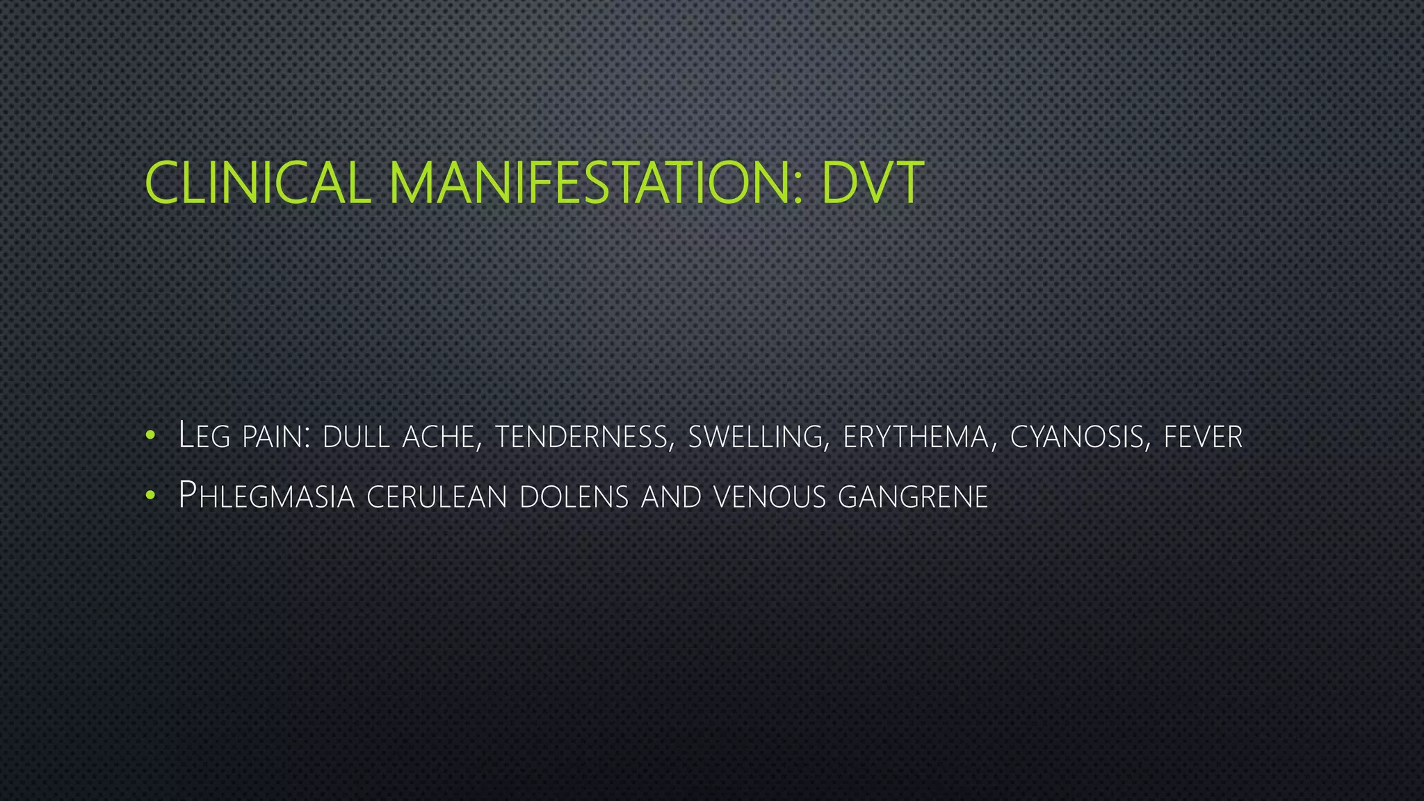 Venous thromboembolism | PPTX